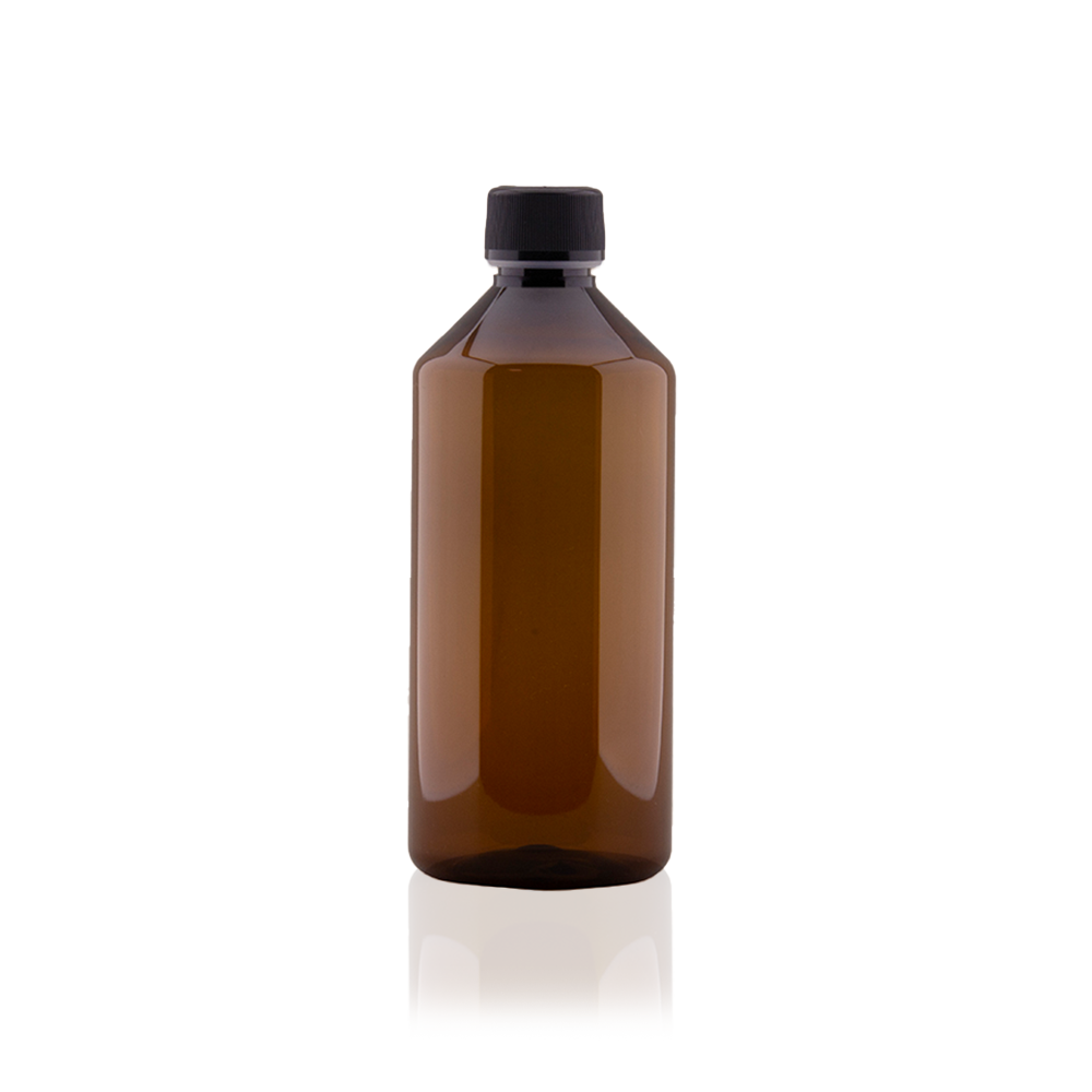 Galenico: flacone in plastica cilindrico con spalla inclinata | Ho.Bag