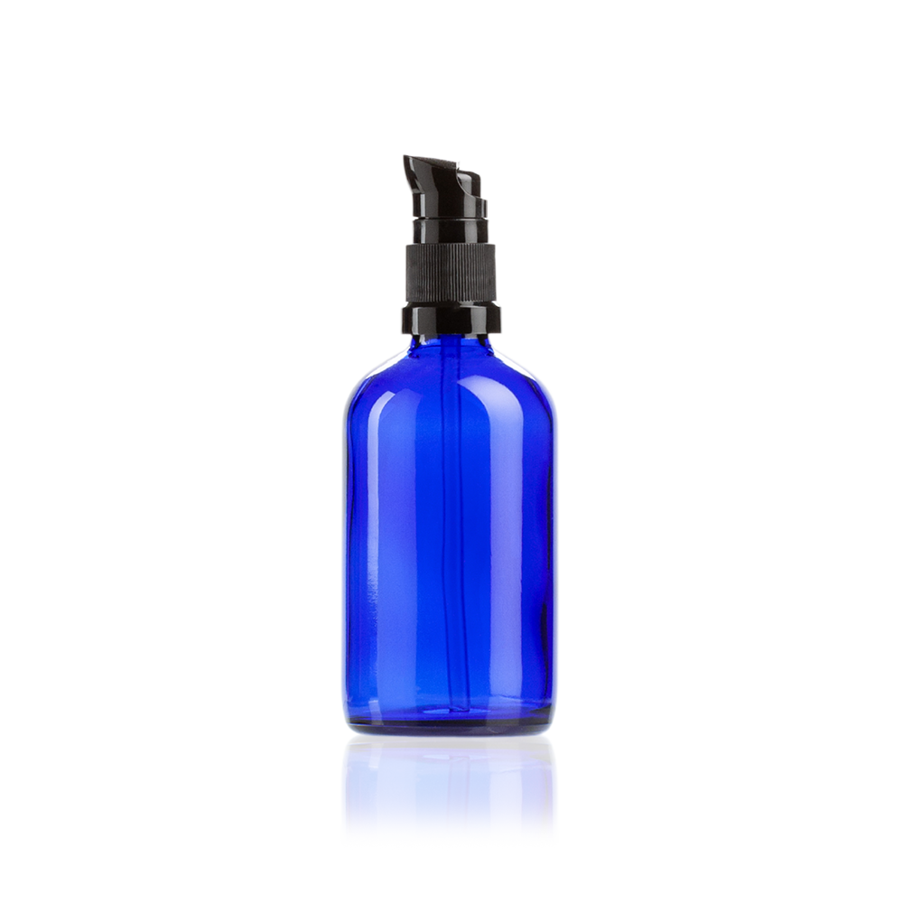 Dropper: Blue cosmetic glass bottle | Discover Ho.Bag Corporate